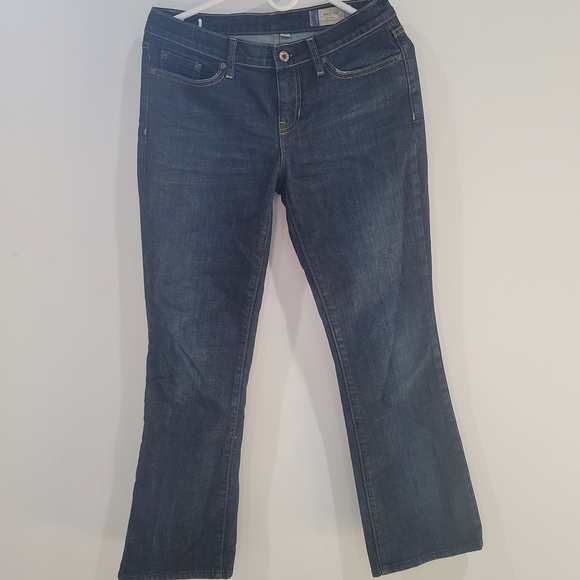 GAP | Jeans | Gap Womens Boot Cut Button Jeans In Deep Blue 5423 G ...